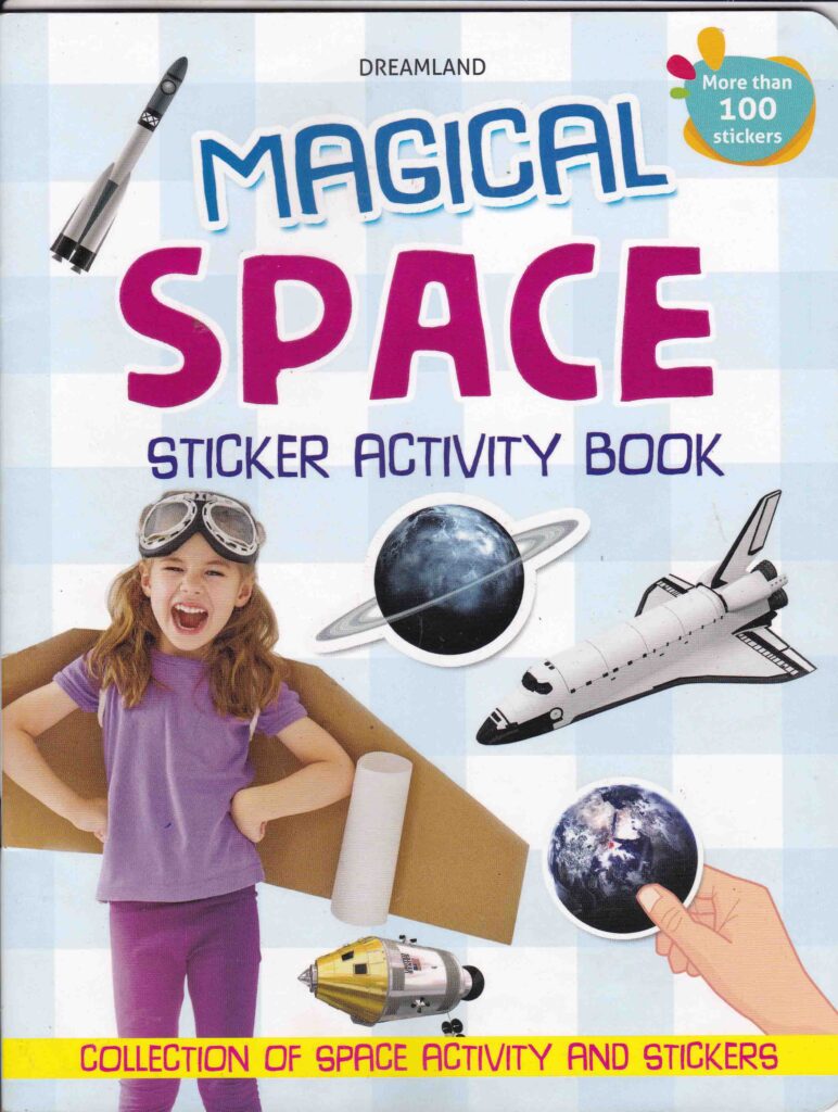MAGICAL SPACE STICKER ACTIVITY BOOK - Olive Publications