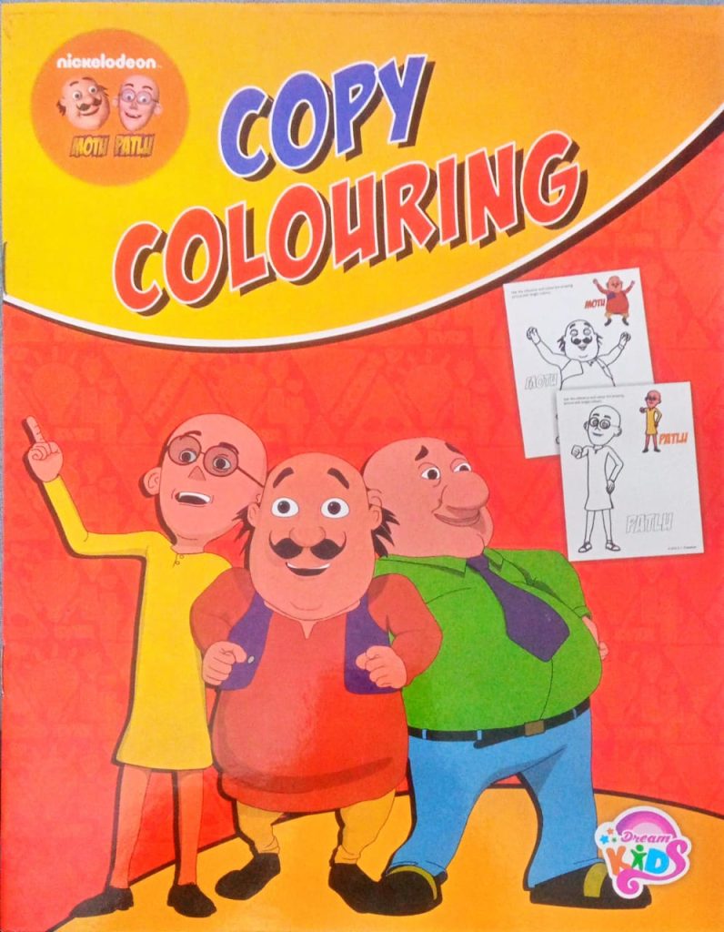 COPY COLOURING MOTU PATLU - Olive Publications